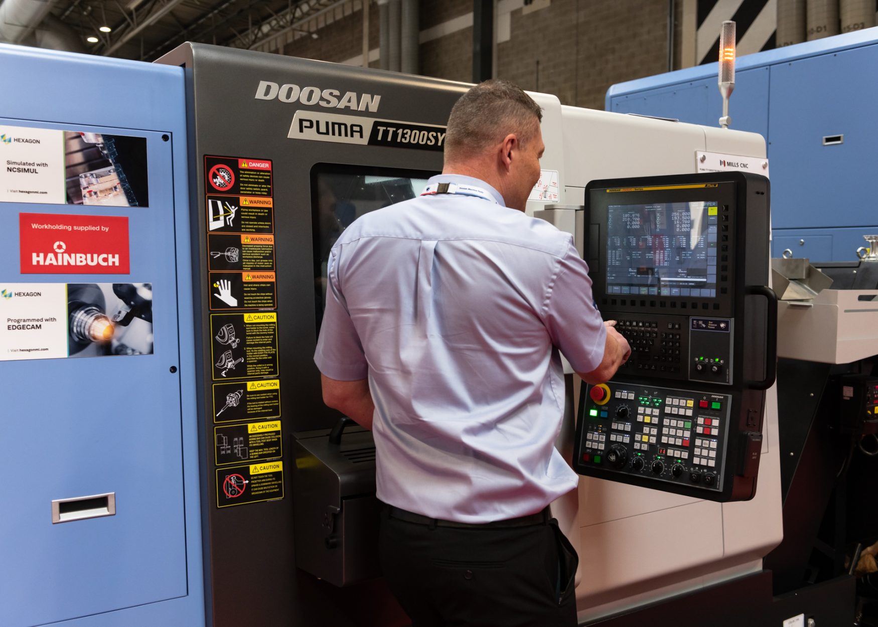 Twin Turret Horizontal CNC Lathes - Mills CNC