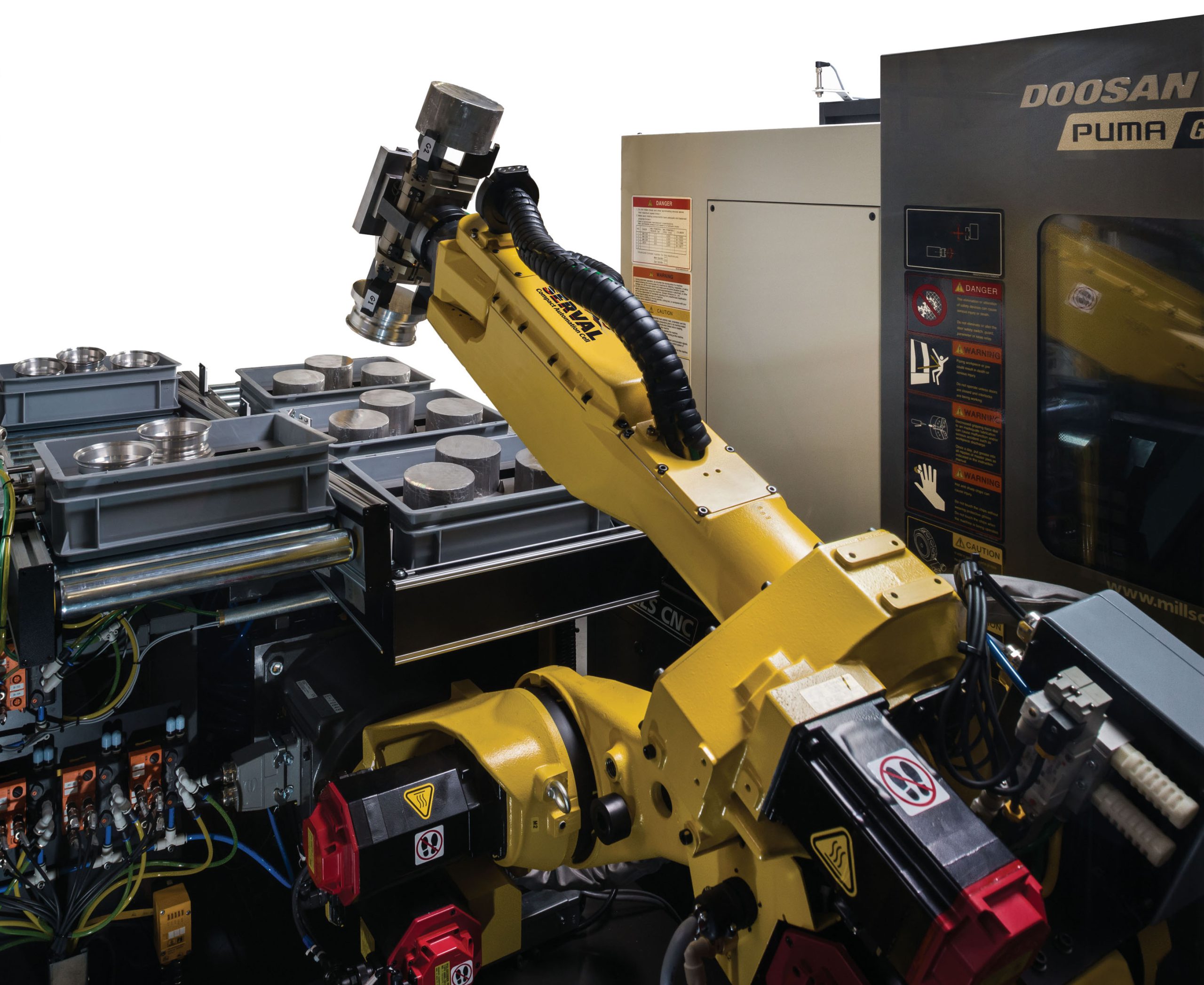 SERVAL Compact Automation Cell - Mills CNC