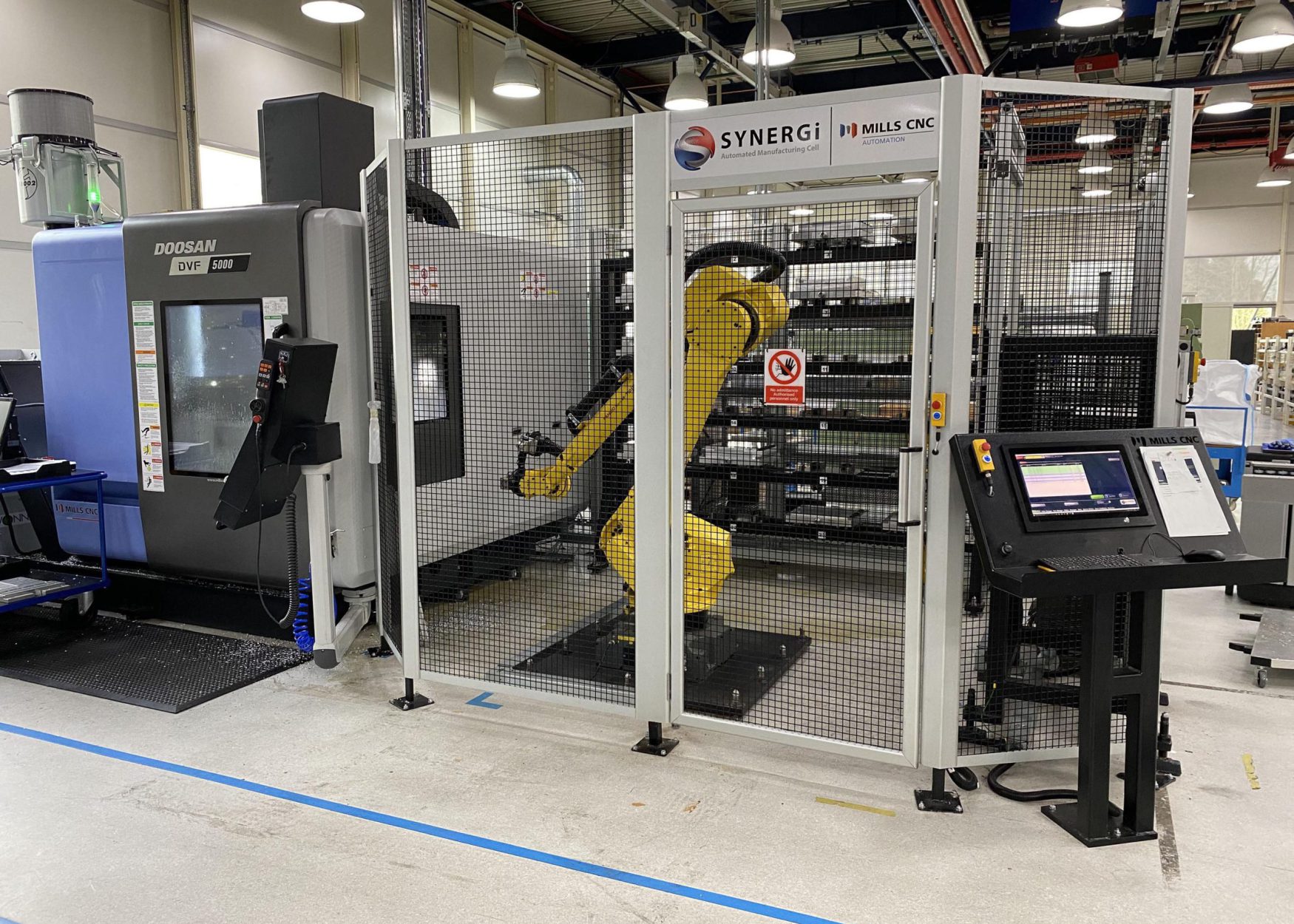 Turnkey Solutions for Manufacturing - Mills CNC