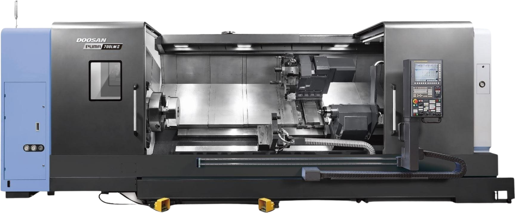 Puma 700 II Series - Horizontal Single Turret Lathes - Mills CNC