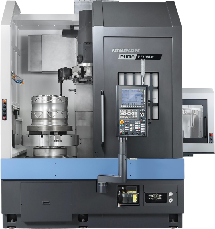 Puma VT900 Single Turret Vertical Lathe - Mills CNC
