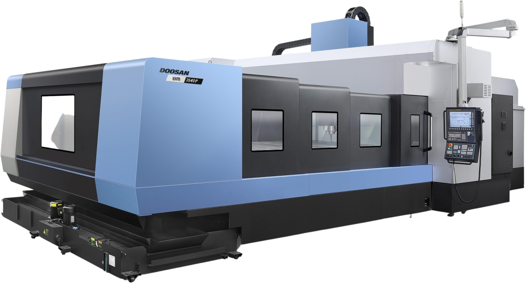 BM 3540P Double Column Fixed Cross Rail Machining Centre - Mills CNC