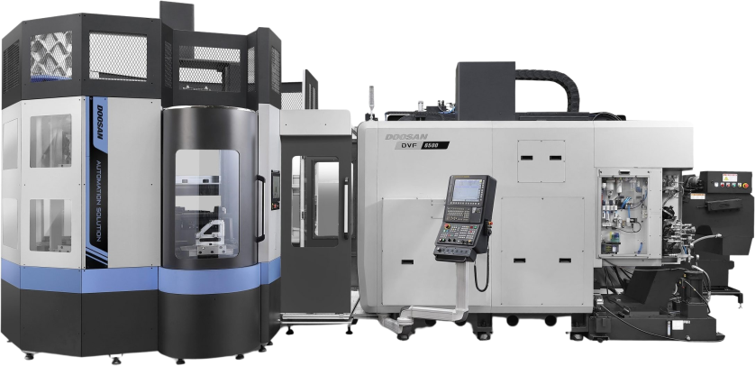 DVF Series - Vertical 5-Axis Machining Centres - Mills CNC