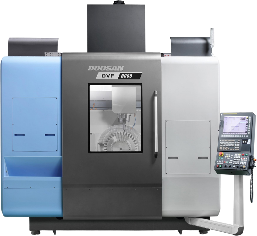 DVF 8000 Vertical 5-Axis Machining Centre - Mills CNC