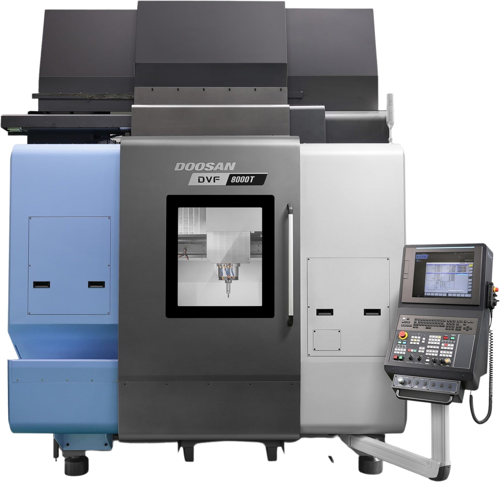 DVF 8000T Vertical 5-Axis Machining Centre - Mills CNC