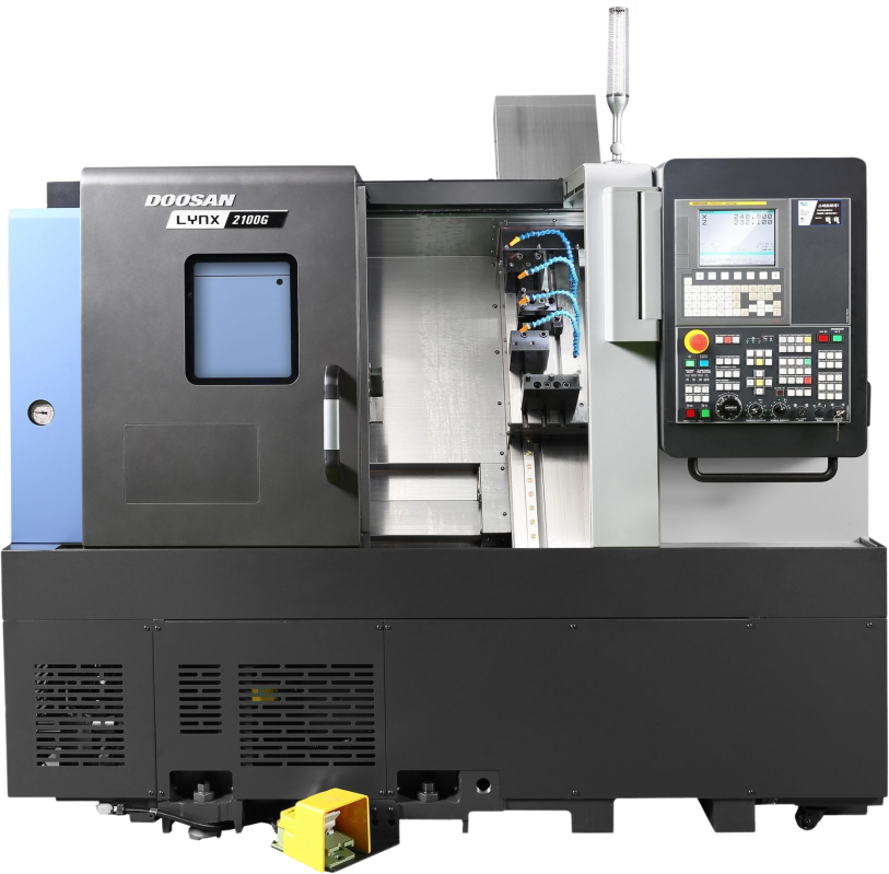 Lynx 2100G Series - Horizontal Single Turret Lathes - Mills CNC