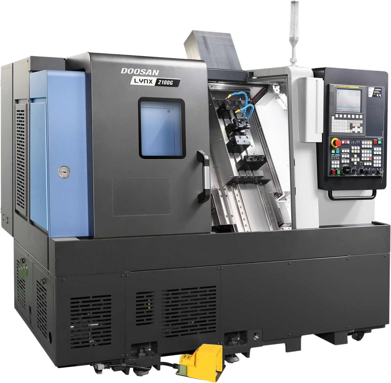 Lynx 2100G Series - Horizontal Single Turret Lathes - Mills CNC