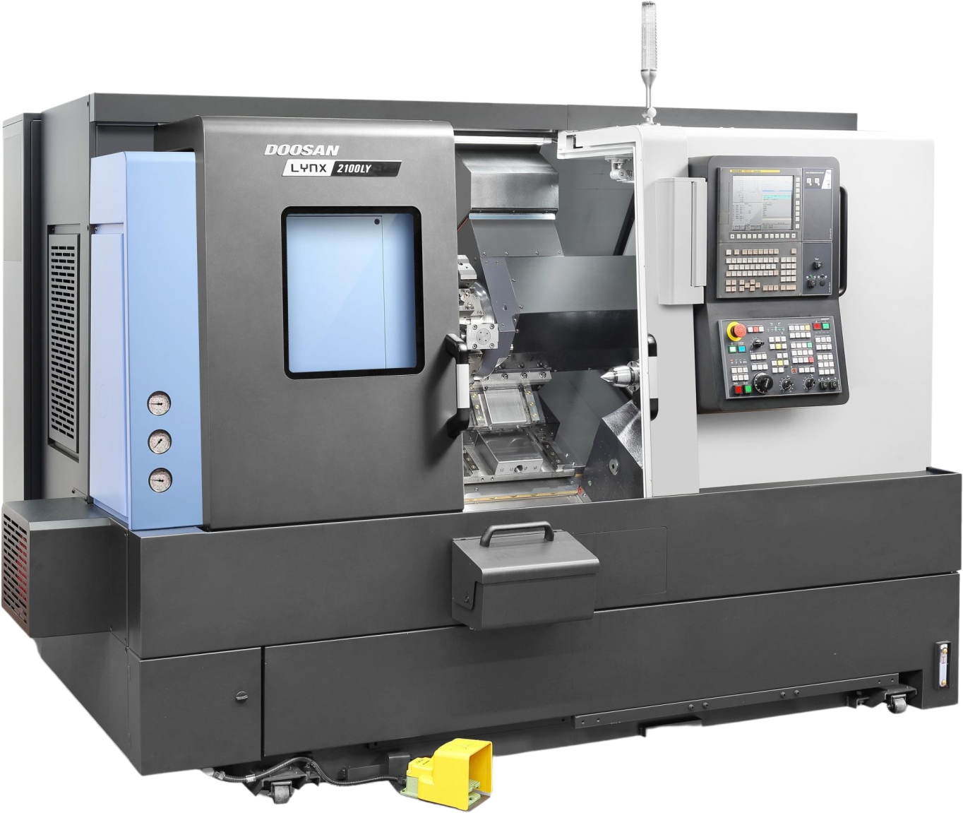 Lynx 2100 Series - Horizontal Single Turret Lathes - Mills CNC