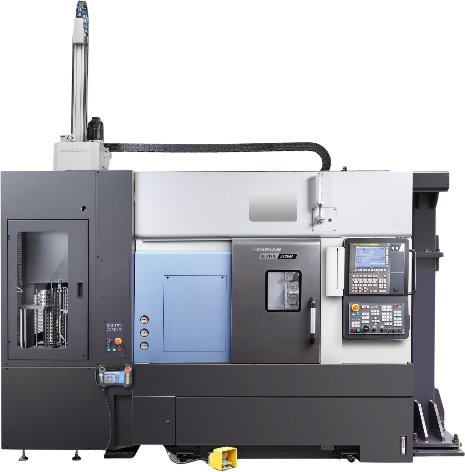 Puma 2100M Horizontal Single Turret Lathe - Mills CNC