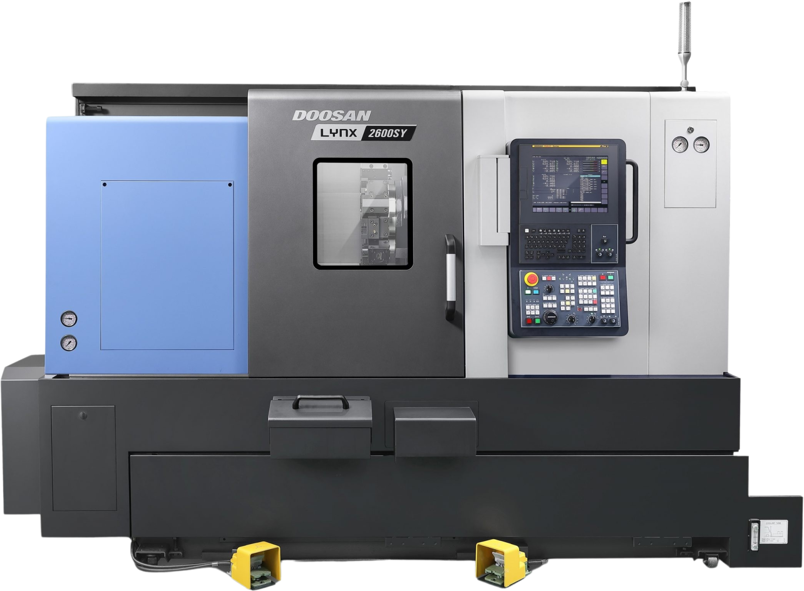 Lynx 2600SY Horizontal Single Turret Lathe - Mills CNC