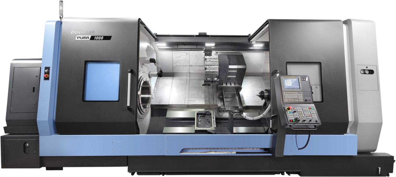 Puma 1000 Series - Horizontal Single Turret Lathes - Mills CNC