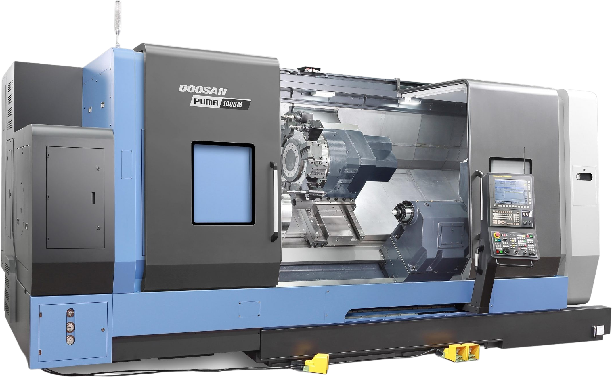 Puma 1000MB Horizontal Single Turret Lathe - Mills CNC