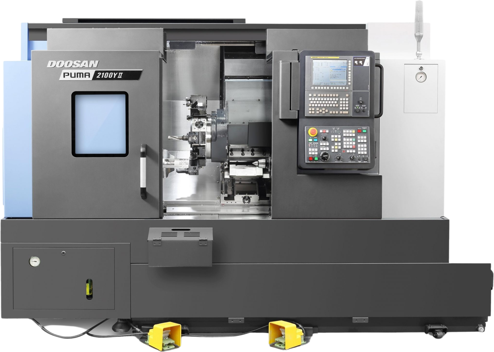 Puma 2100 Series - Horizontal Single Turret Lathes - Mills CNC