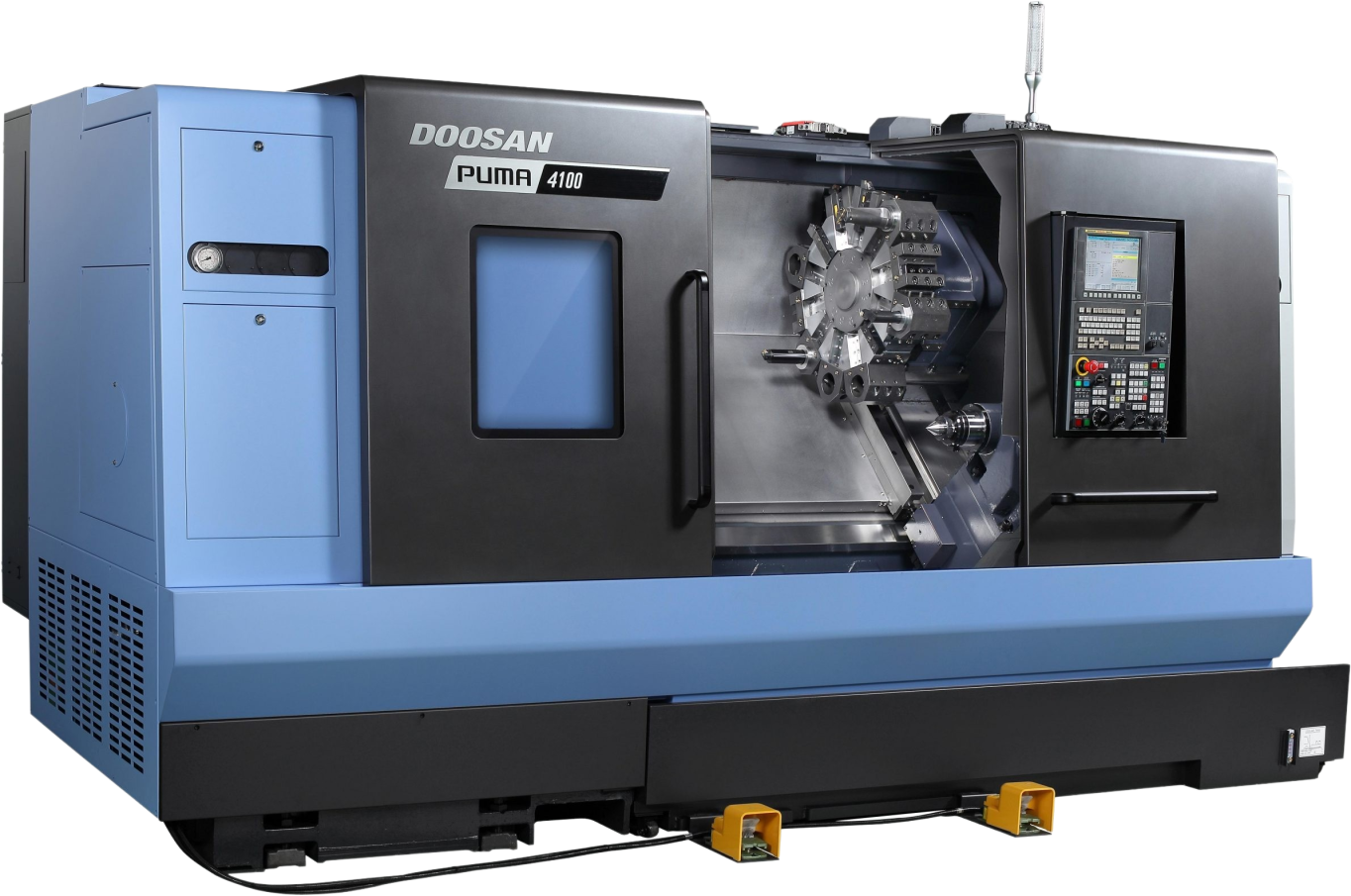 Puma 4100LMB Horizontal Single Turret Lathe - Mills CNC