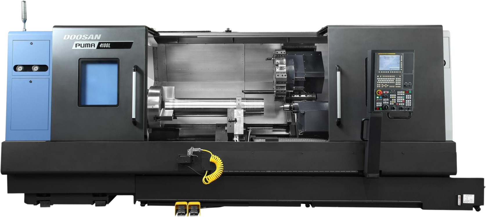 Puma 4100LA Horizontal Single Turret Lathe - Mills CNC