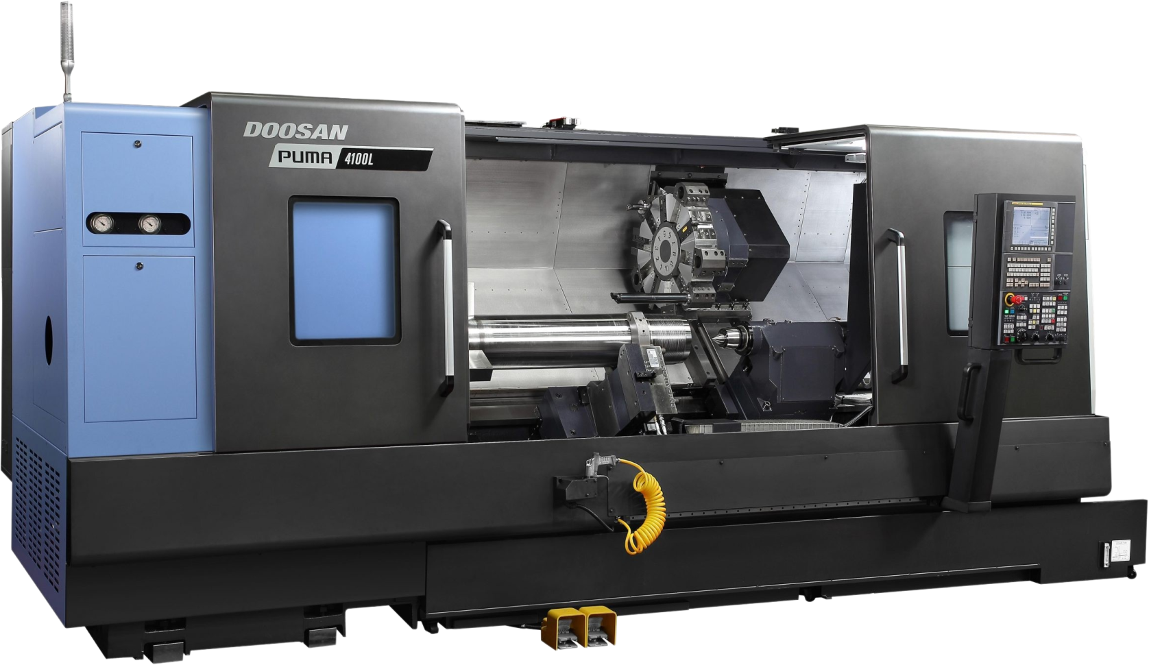 Puma 4100LA Horizontal Single Turret Lathe - Mills CNC