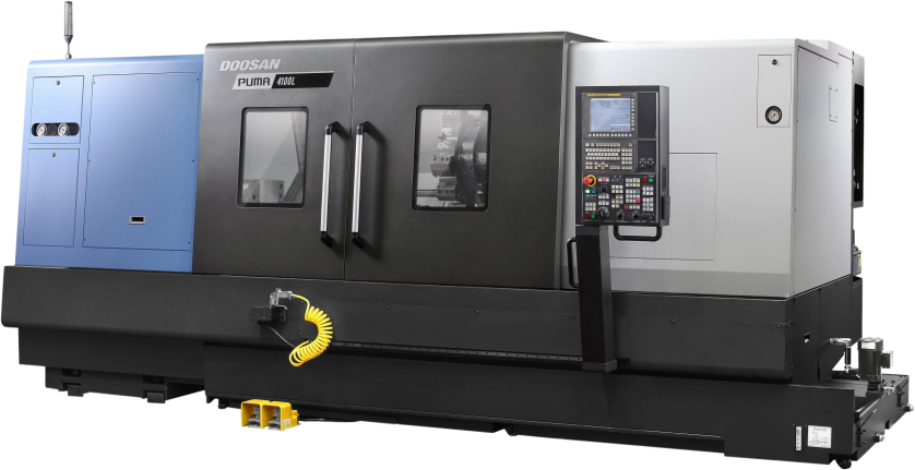 Puma 4100LB Horizontal Single Turret Lathe - Mills CNC