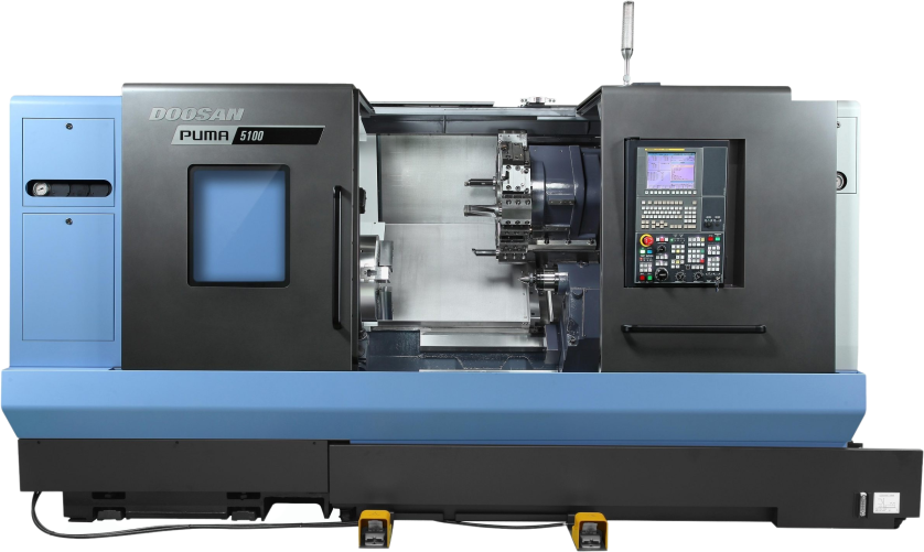 Puma 5100 Series - Horizontal Single Turret Lathe - Mills CNC