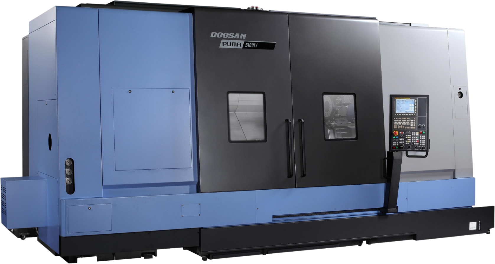 Puma 5100LYB Horizontal Single Turret Lathe - Mills CNC