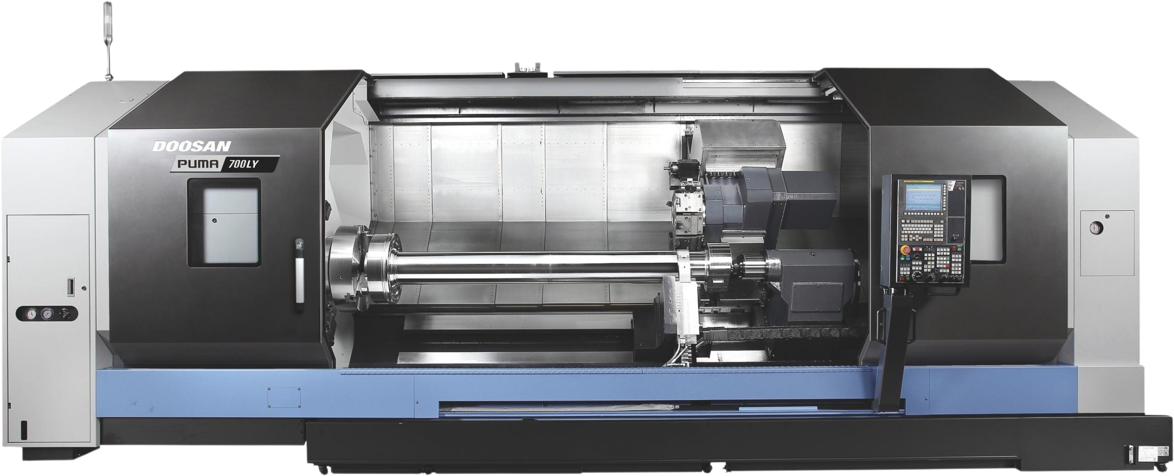 Puma 700LY II Horizontal Single Turret Lathe - Mills CNC