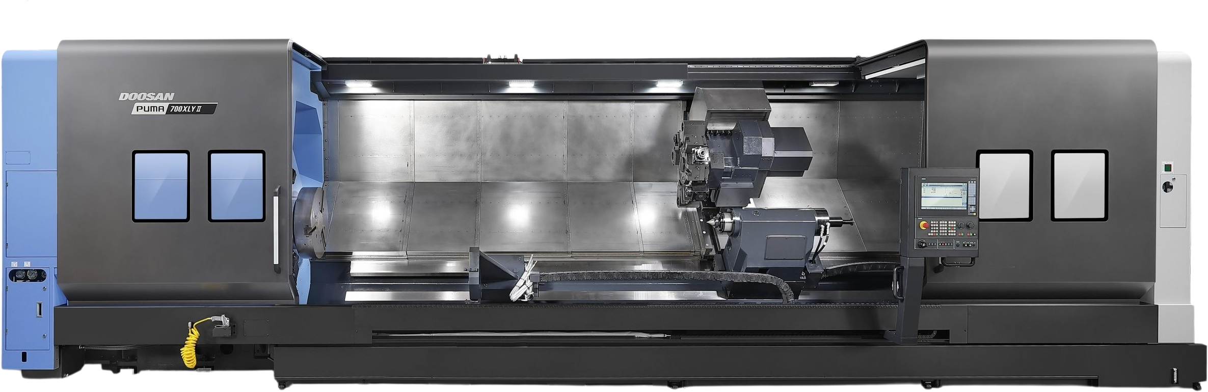 Puma 700XLY II Horizontal Single Turret Lathe - Mills CNC
