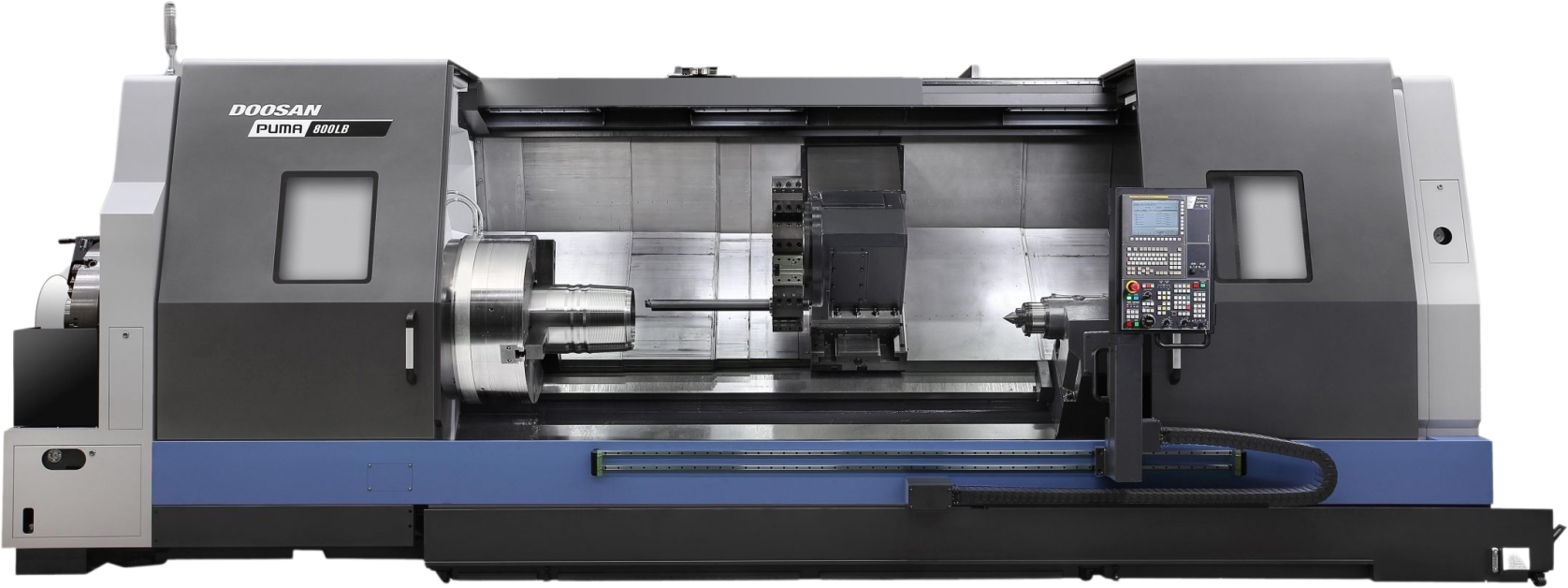 Puma 800 II Series - Horizontal Single Turret Lathes - Mills CNC