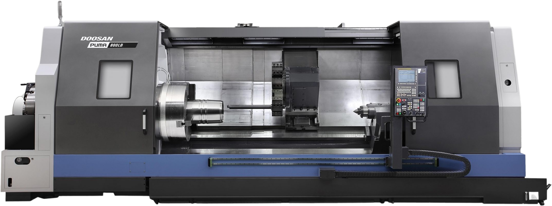 Puma 800LB II Horizontal Single Turret Lathe - Mills CNC