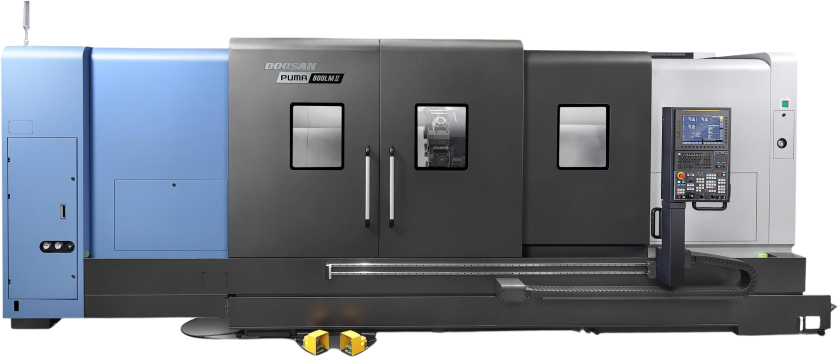 Puma 800LM II Horizontal Single Turret Lathe - Mills CNC