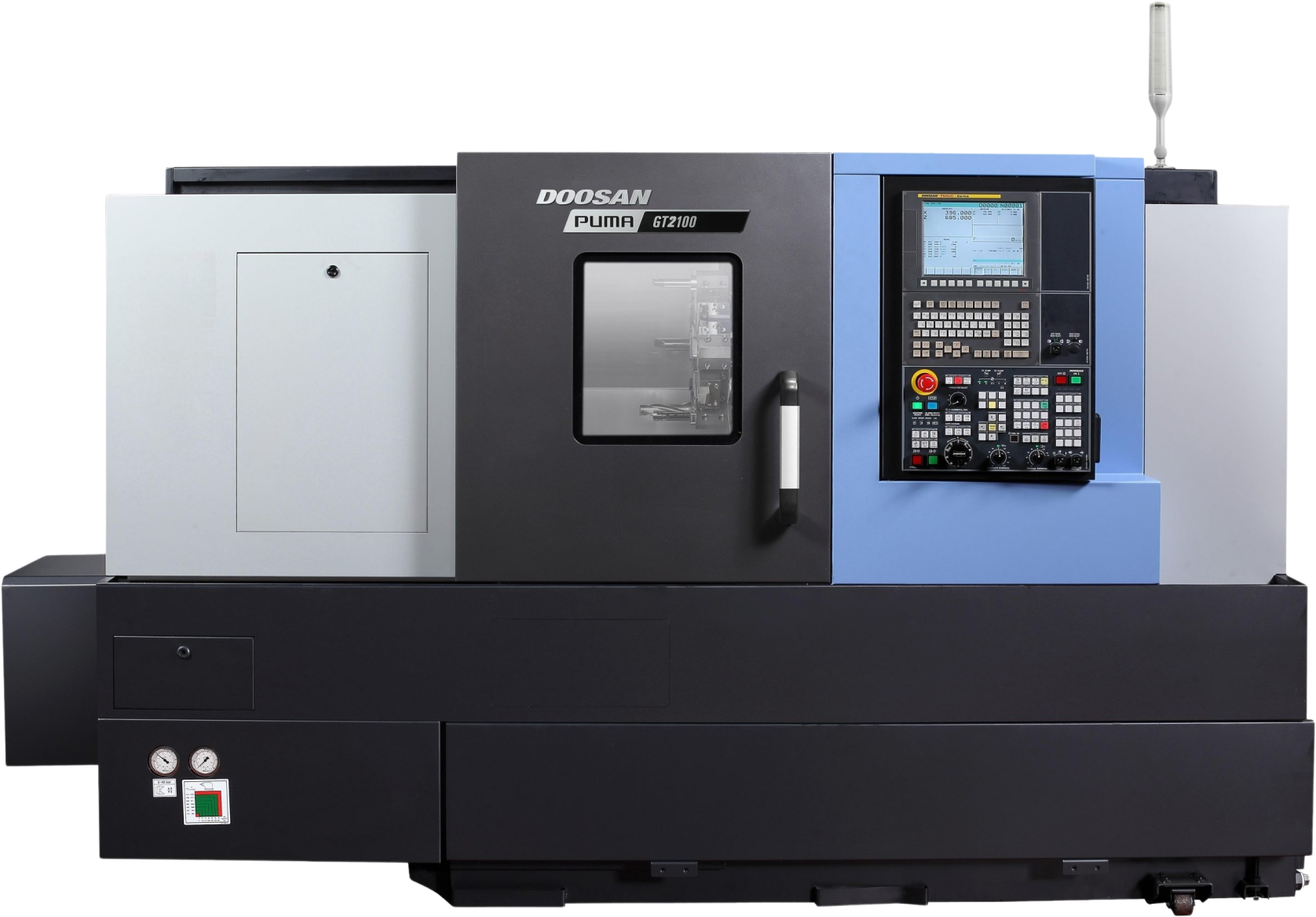 Puma DNT2100 Horizontal Single Turret Lathe - Mills CNC