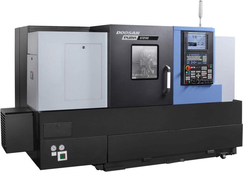 Puma DNT2100 Horizontal Single Turret Lathe - Mills CNC