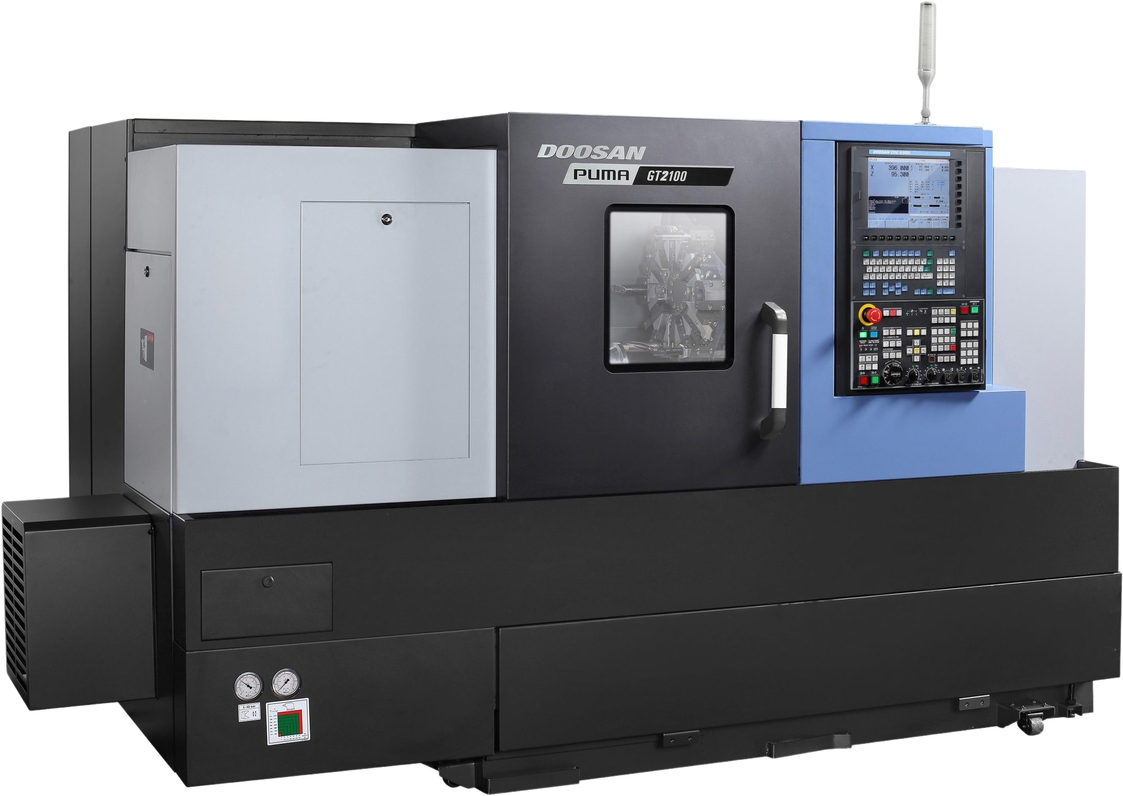 Puma DNT2100 Horizontal Single Turret Lathe - Mills CNC