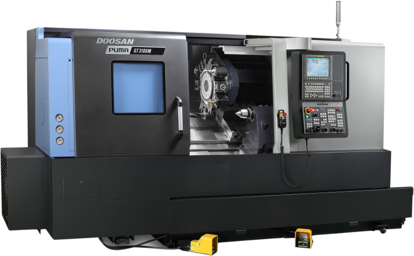Puma GT 3100M Horizontal Single Turret Lathe - Mills CNC