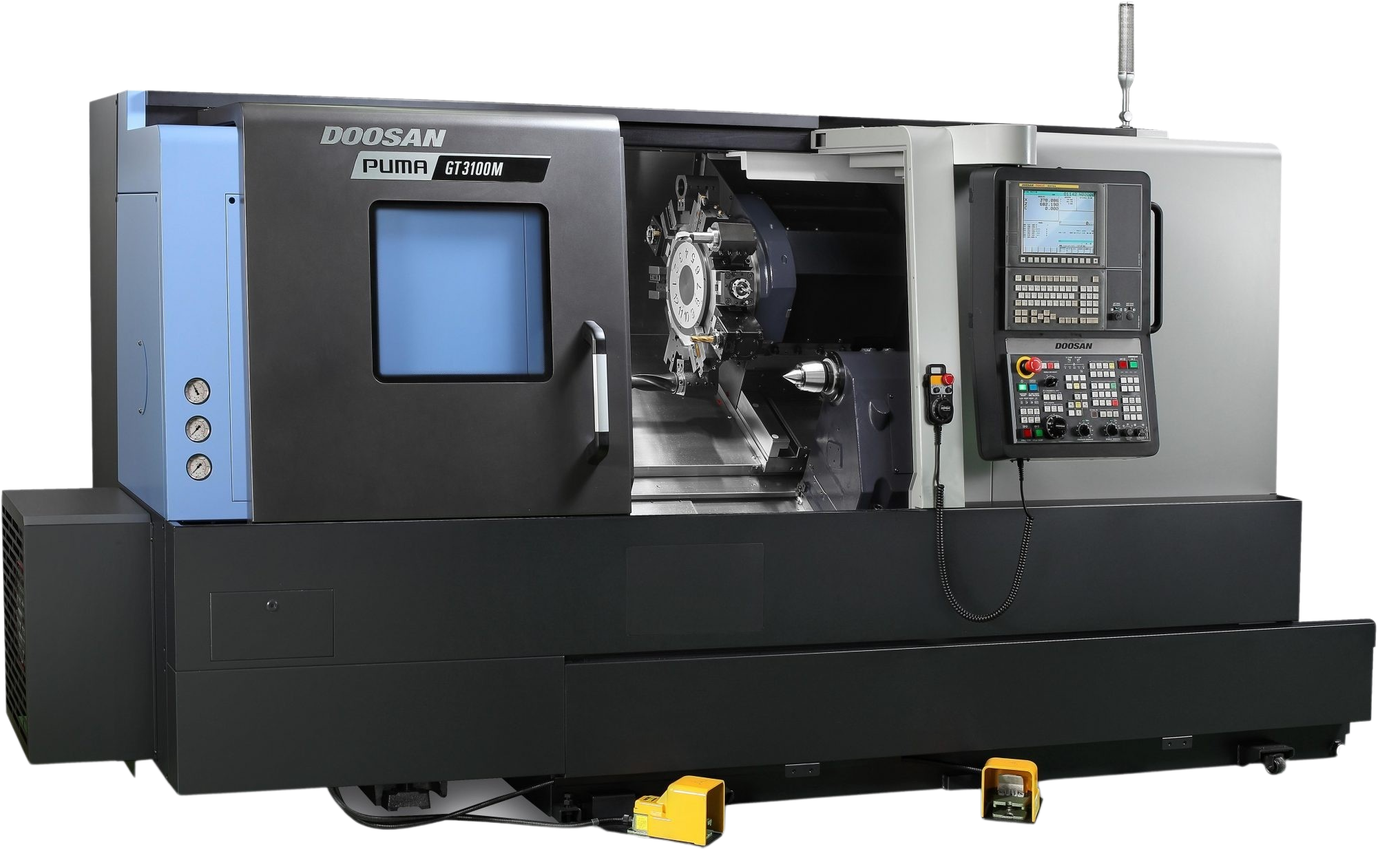 Puma GT 3100M Horizontal Single Turret Lathe - Mills CNC