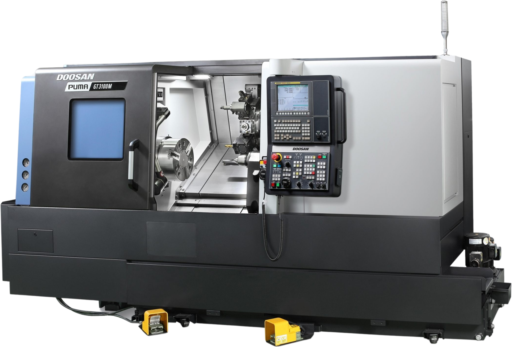 Puma GT 3100M Horizontal Single Turret Lathe - Mills CNC Puma GT 3100M Horizontal Single Turret Lathe - Mills CNC