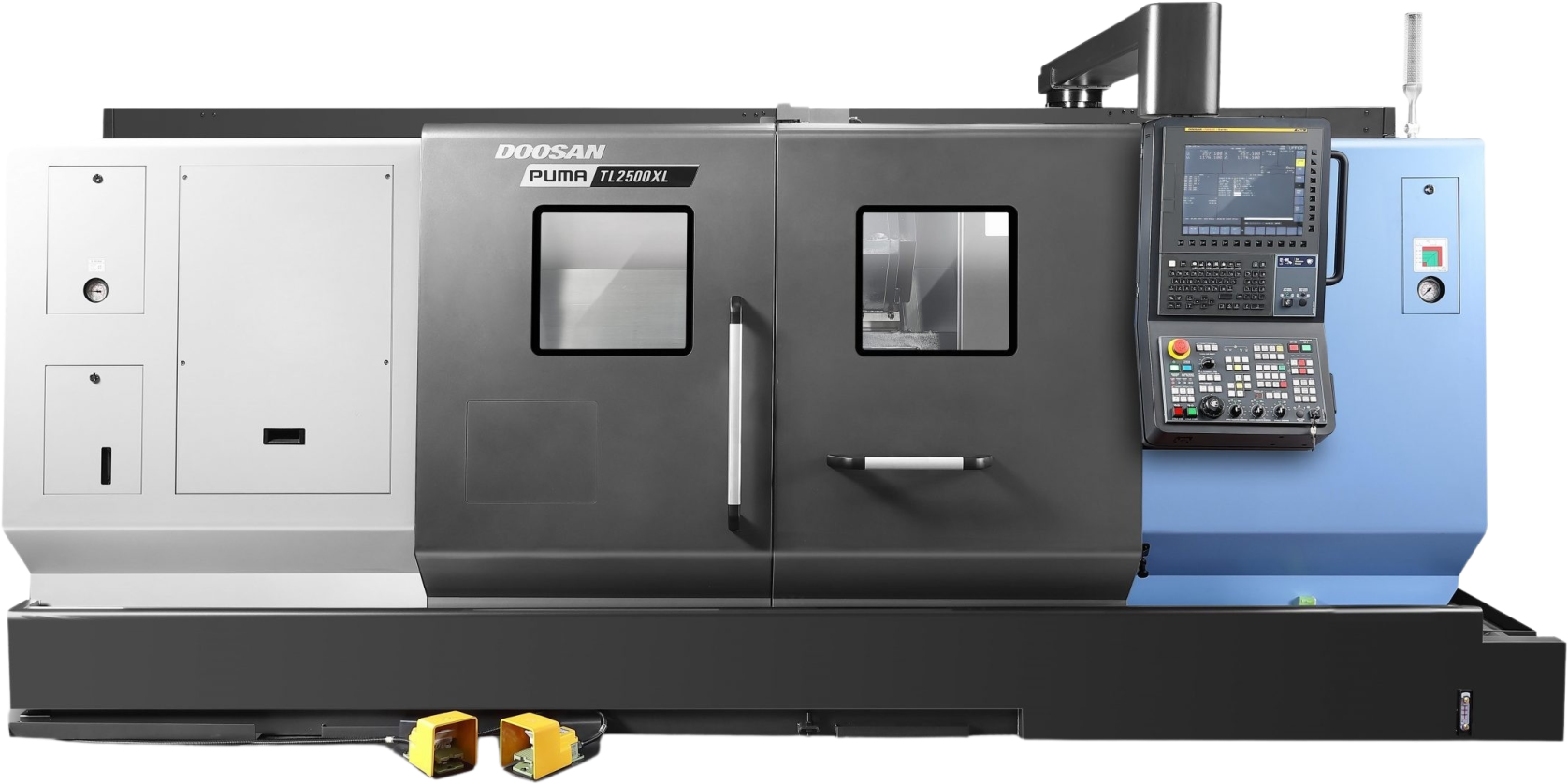 Puma TL2500XLM Twin Turret Horizontal Lathe - Mills CNC