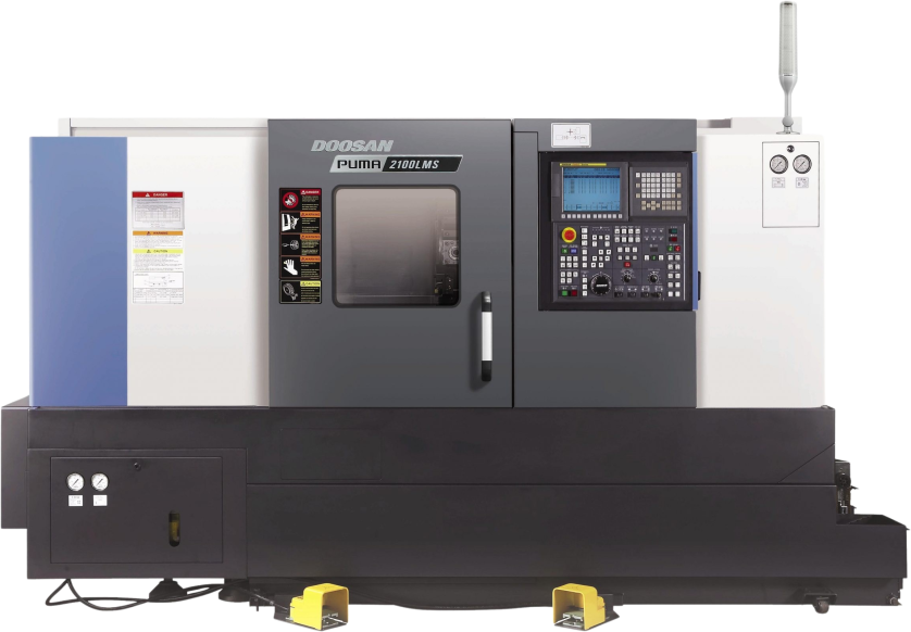 Puma 2100SY II Horizontal Single Turret Lathe - Mills CNC