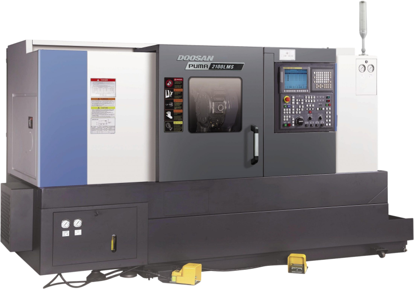 Puma 2100 Series - Horizontal Single Turret Lathes - Mills CNC