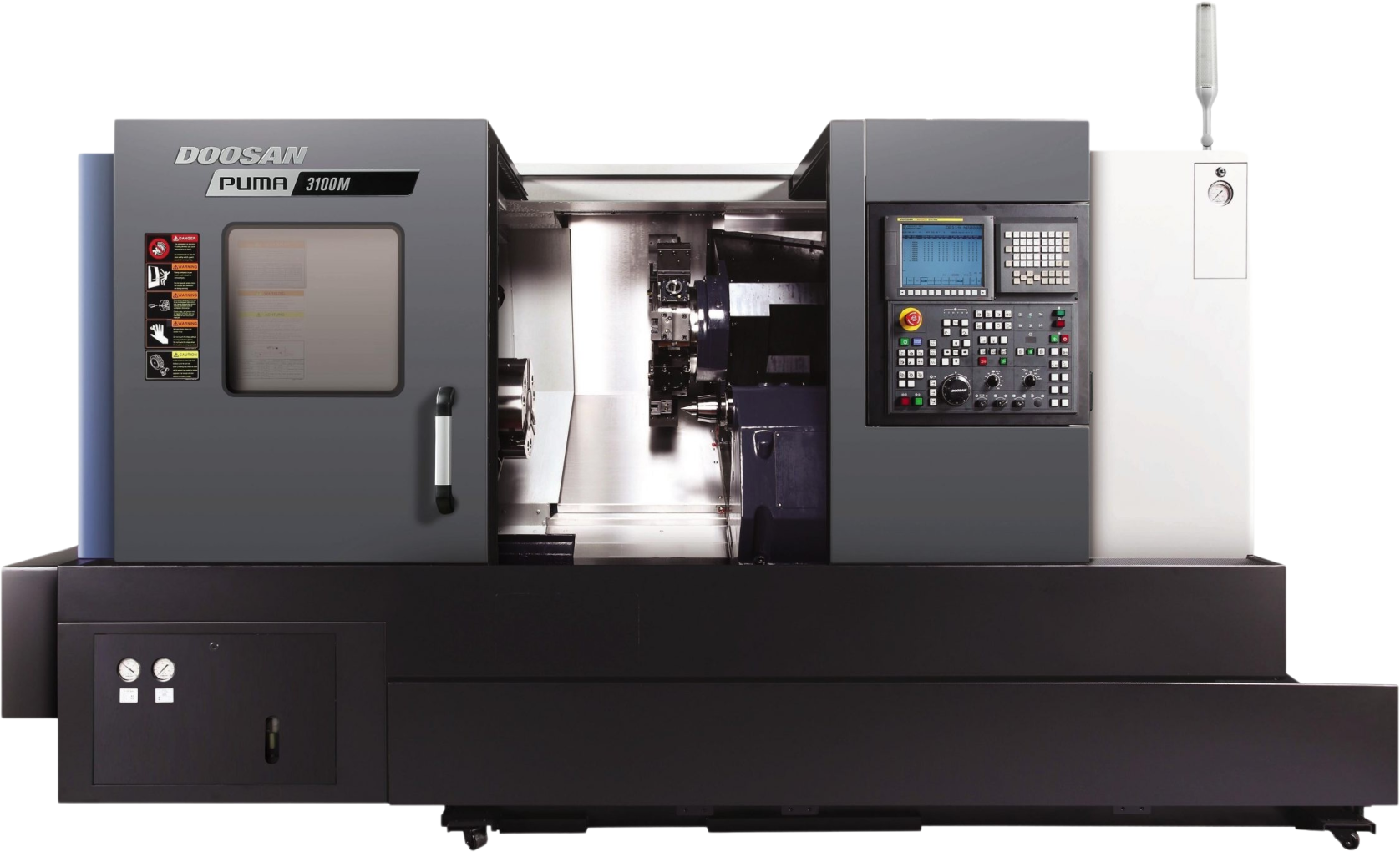 Puma 3100M Horizontal Single Turret Lathe - Mills CNC