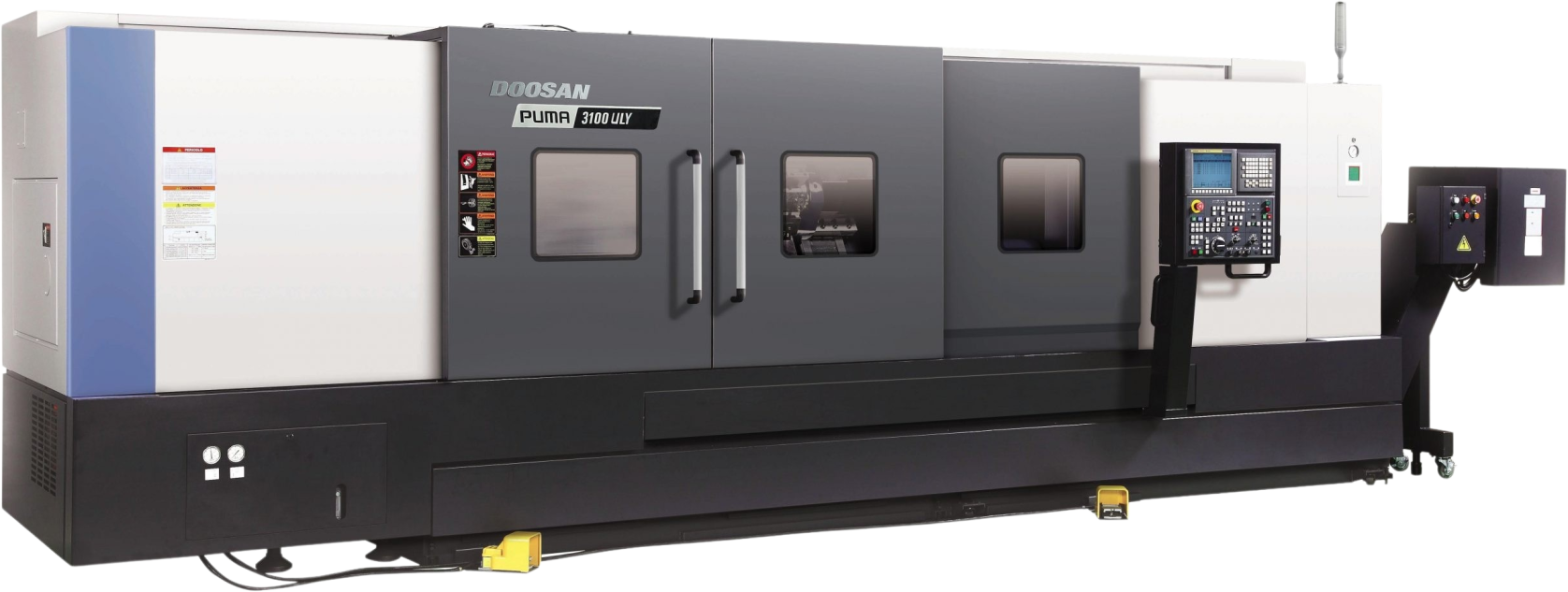 Puma 3100ULY Horizontal Single Turret Lathe - Mills CNC