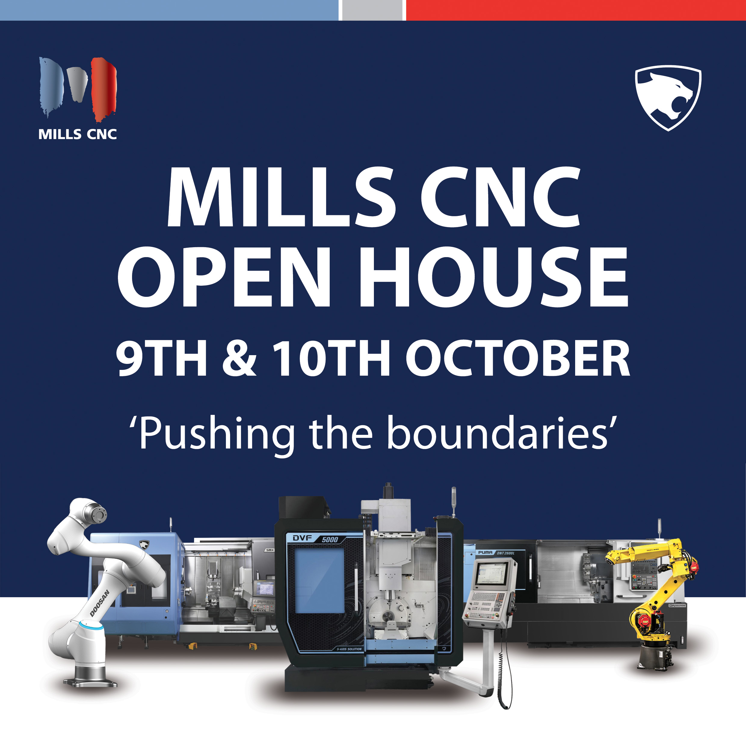 Mills CNC Open House - 9th & 10th October 2024